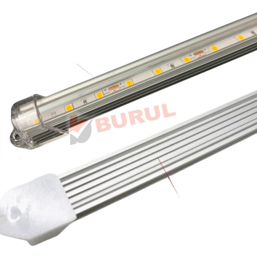 SB-6553 2 Adet 100 Cm 220v Şeffaf Çubuk Bar Led Mavi Işık ve Butonlu ...